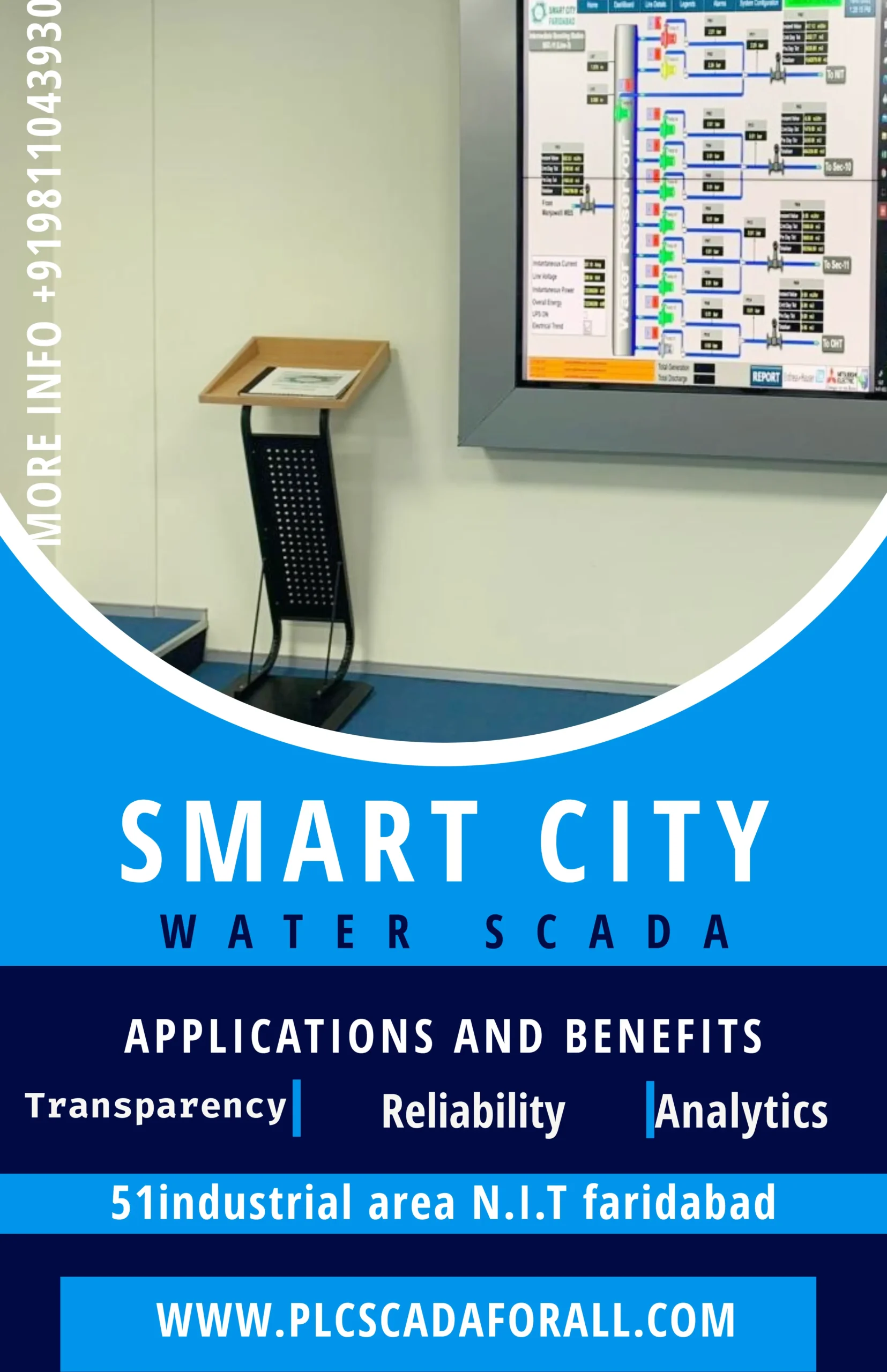 Smart city water SCADA project - plcscadaforall